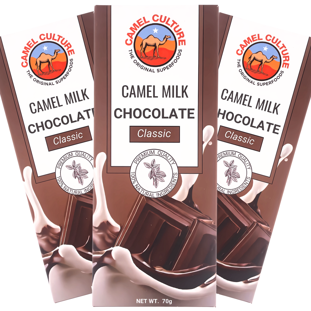 Premium & All-Natural | Camel Milk Chocolate (70G) – Camel Culture