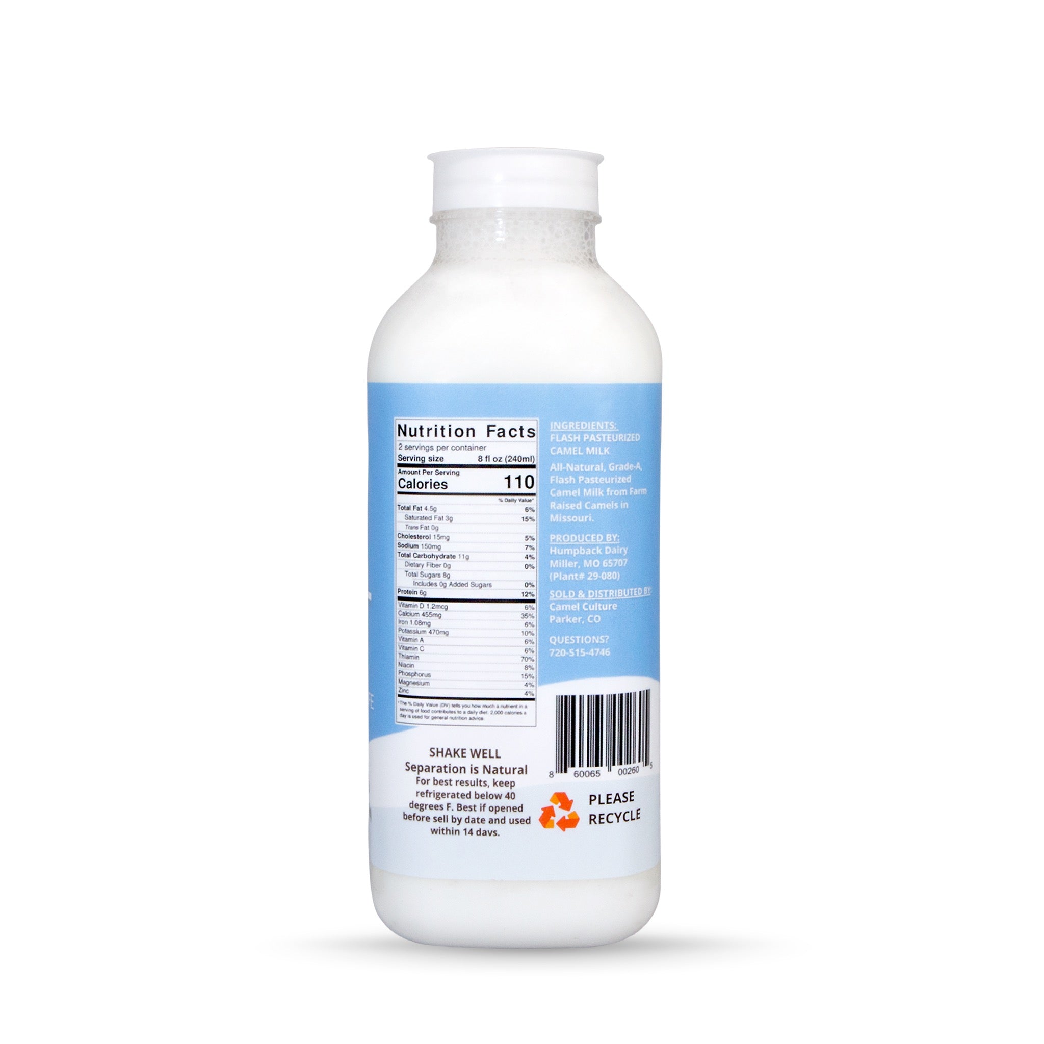 Buy Camel Milk | 100% Natural, Grade-A | Camel Culture